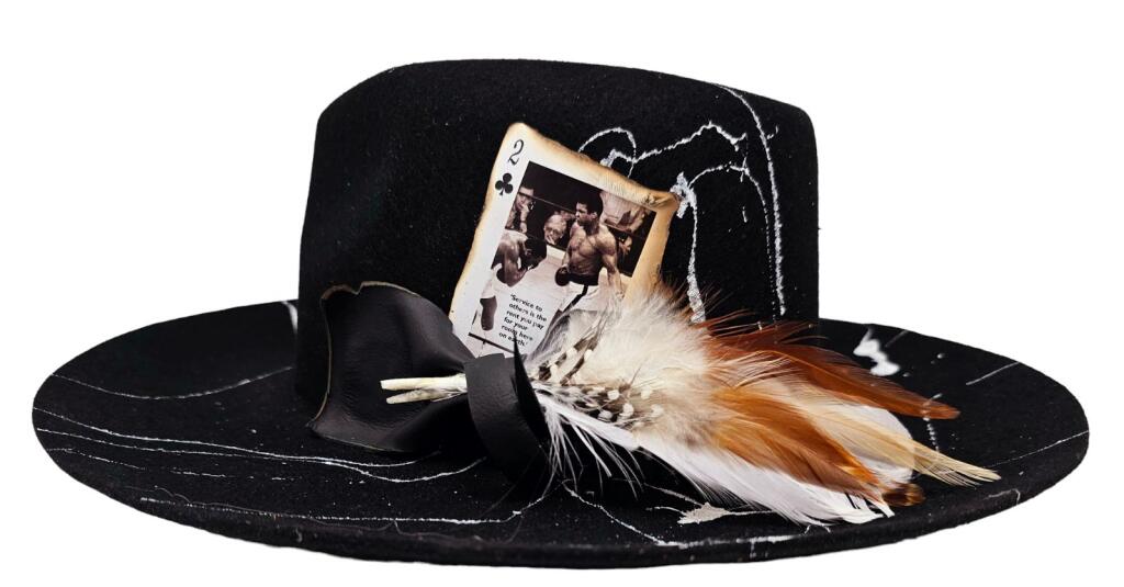 Exclusive Muhammad Ali Customized Fedora Hat – 2 2 5 5 Custom Hats