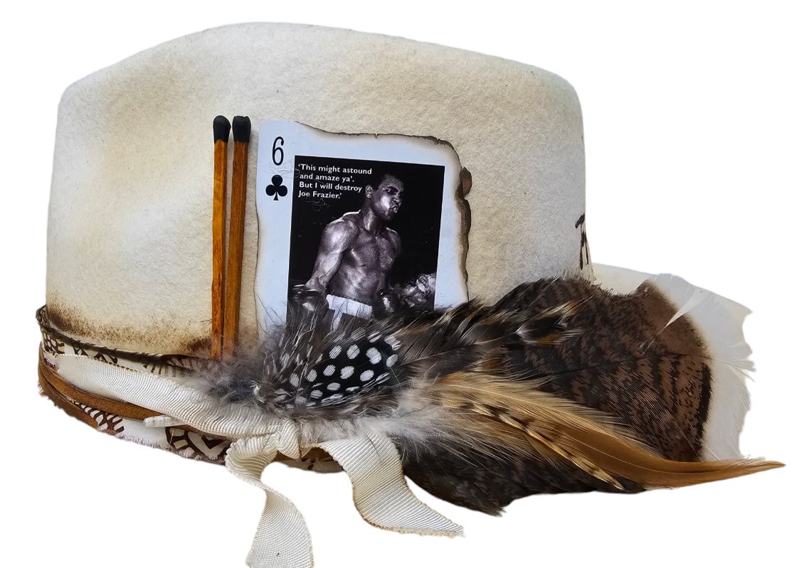 Exclusive (Muhammad Ali) Customized Fedora Hat – 2 2 5 5 Custom Hats